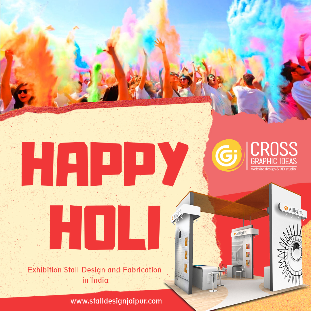 Holi Festival in India | stall design jaipur